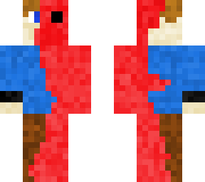 half human half monster | Minecraft Skin