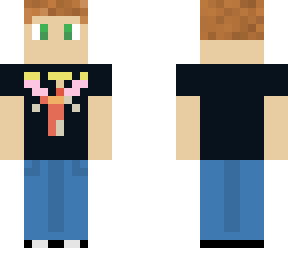 In Utero Nirvana T-shirt (over belt) | Minecraft Skin