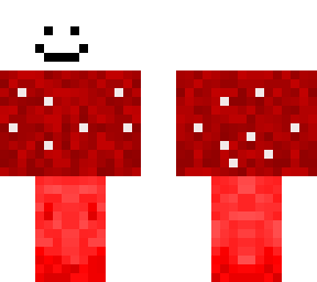 Mushy the Mushroom caught in 4k... | Minecraft Skin