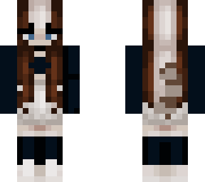 Raccoon girl | Minecraft Skin