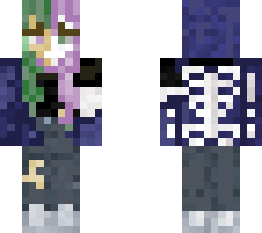 skeleton girl | Minecraft Skin
