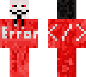Syntax Error Skin | Minecraft Skin