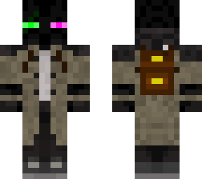 Wade Enderman (Trenchcoat) | Minecraft Skin