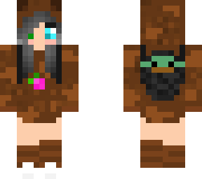 brown raccoon | Minecraft Skin