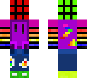 Cubo Rubik | Minecraft Skin