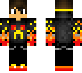 Fire Gamer | Minecraft Skin