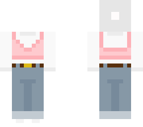 Hippie Pink Base | Minecraft Skin