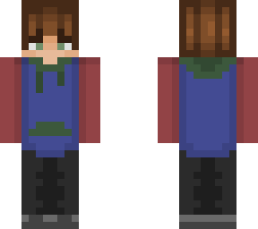 Brown Hair Blue Eyes Boy | Minecraft Skins