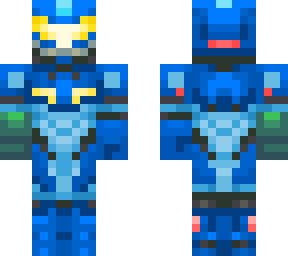 mega man x ultimate armor | Minecraft Skins