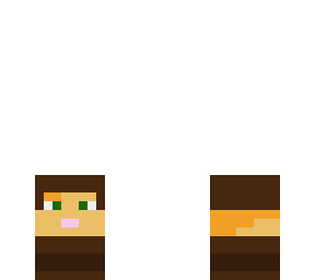 Mini Alex but with Netherite | Minecraft Skin