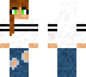 Modern white girl | Minecraft Skin