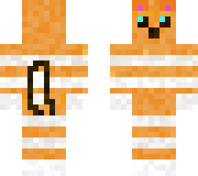 Orange Tabby Cat | Minecraft Skin
