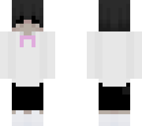 pink bow | Minecraft Skin