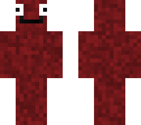 Redstone with a face | Minecraft Skin
