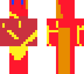 human torch | Minecraft Skins