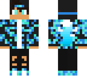 blue cool skin | Minecraft Skin