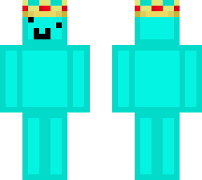 blob with crown | Minecraft Skins