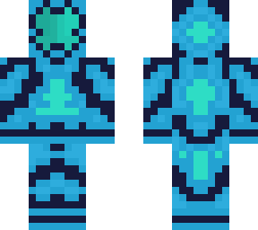 Fracture Armor Template | Minecraft Skin
