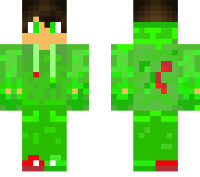 Green Gamer skin | Minecraft Skin