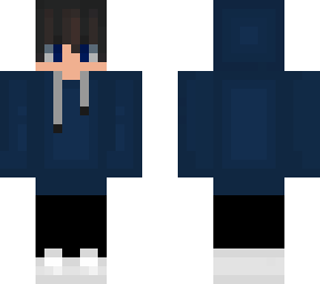 Guy with blue jacket | Minecraft Skin