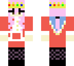 Human Female Technoblade | Minecraft Skin