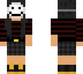 Masked girl | Minecraft Skin