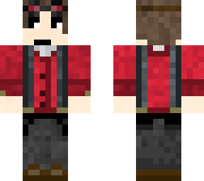 Mechanic RED TC2 | Minecraft Skin