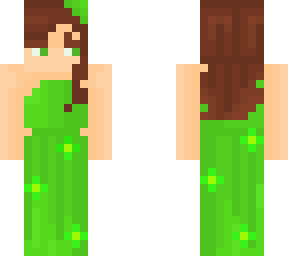 Plant girl | Minecraft Skin