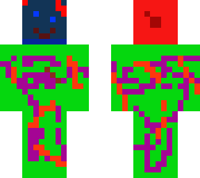 A complete mess | Minecraft Skin