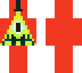 Bill cipher Illuminati | Minecraft Skin
