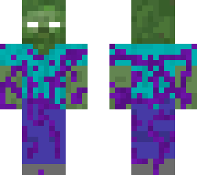 corrupted zombie | Minecraft Skin