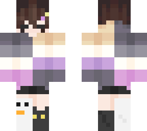 Enby and Ace person | Minecraft Skin