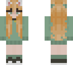 cat cute ginger | Minecraft Skins