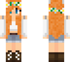 Ginger girl | Minecraft Skin
