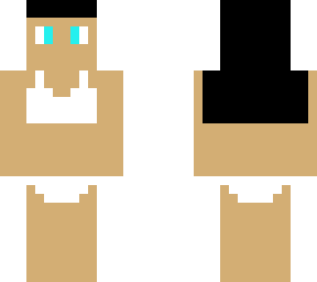 Girl in Bra | Minecraft Skin