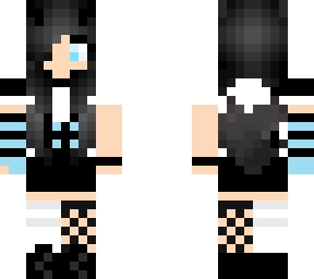 demon wolf girl | Minecraft Skins