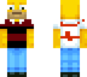 Homero Rangers de Talca | Minecraft Skin