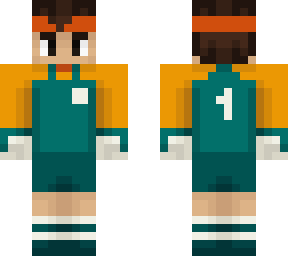 Inazuma Eleven Minecraft Skins
