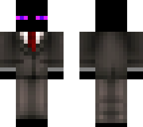 enderman in the suit | Minecraft Skins