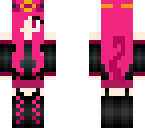 pink demon | Minecraft Skin