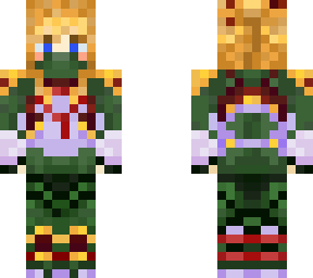 Sheikah armour Link - re-dyed version of Teethsoup on Planet Minecraft ...