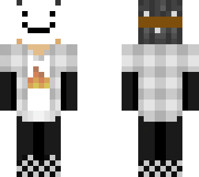 WTF sapnap wears dream's mask | Minecraft Skin