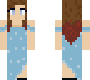 Blue Ball Gown | Minecraft Skin