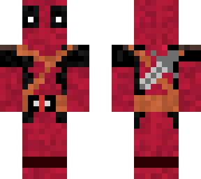 Deadpool Minecraft Skin | Minecraft Skin