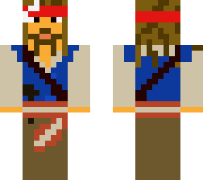 captain jack sparrow | Minecraft Skins
