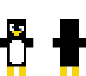 Linux Tux *Update* | Minecraft Skin