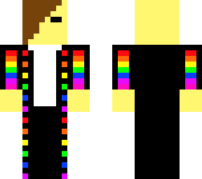 Rainbow Gamer | Minecraft Skin