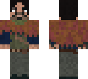 Red Dead Redemption 2 Javier Escuella poncho | Minecraft Skin