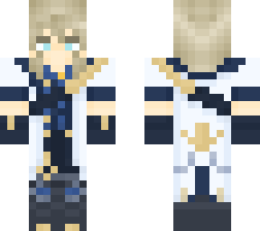 Albedo Genshin Impact | Minecraft Skin