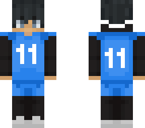BlueLock Yoichi Isagi | Minecraft Skin